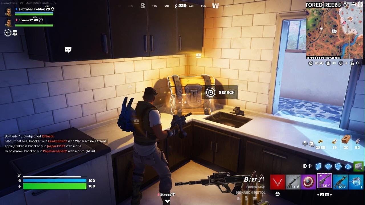 Fortnite trying stuff - YouTube