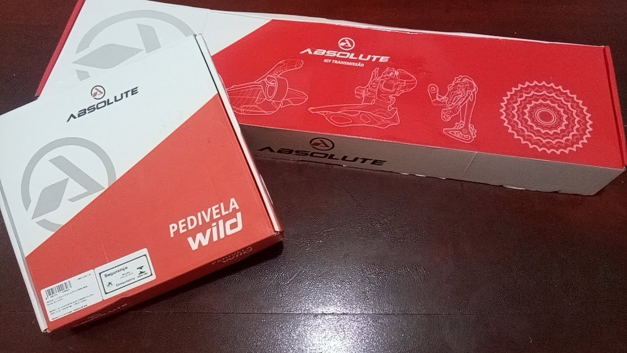 Unboxing do Kit K7 Absolute 2x10 (NickBMX11) - YouTube