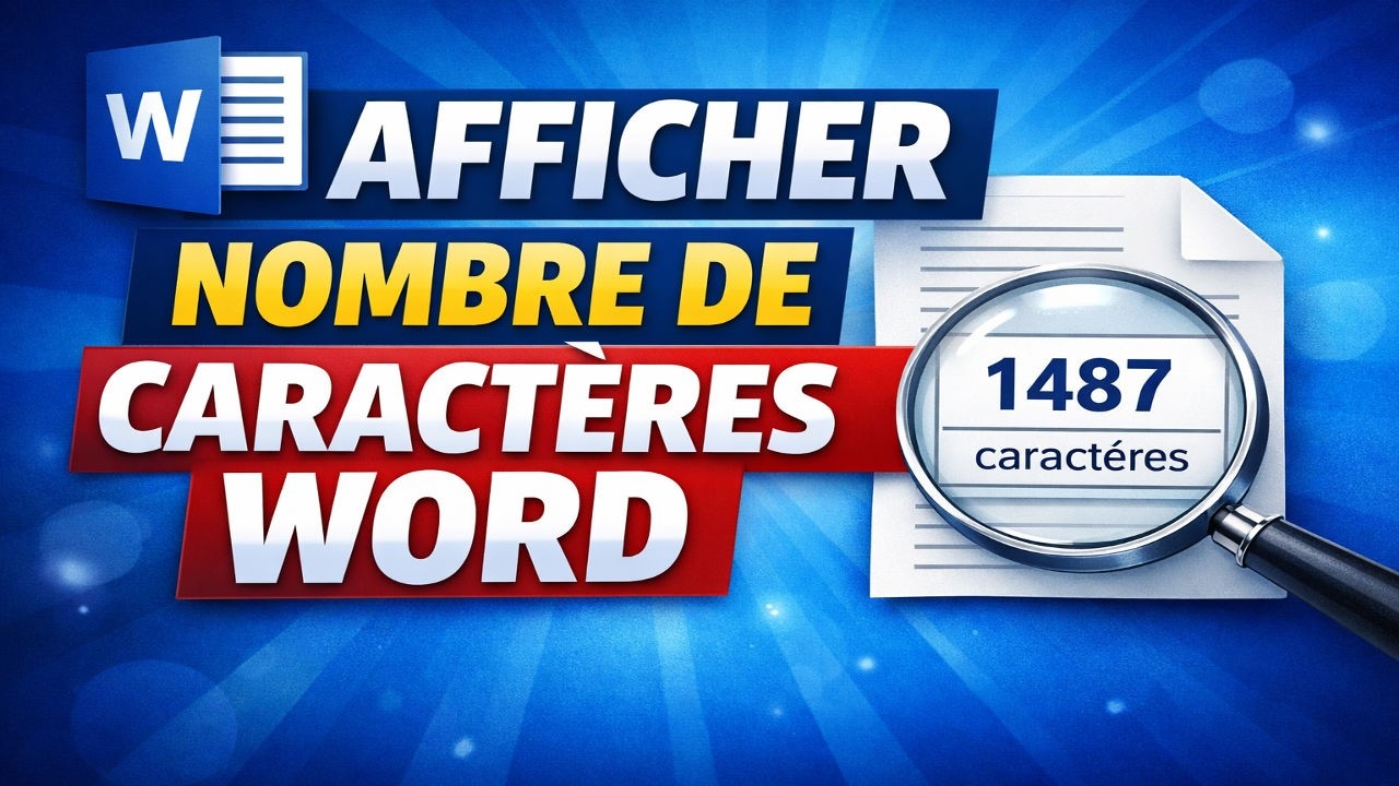 ️ Comment Afficher Le Nombre De Caractères Sur Word - YouTube