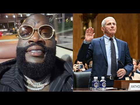 Rick Ross RESPONDS To Dr Fauci Pleading The Fifth During Covid Trial \