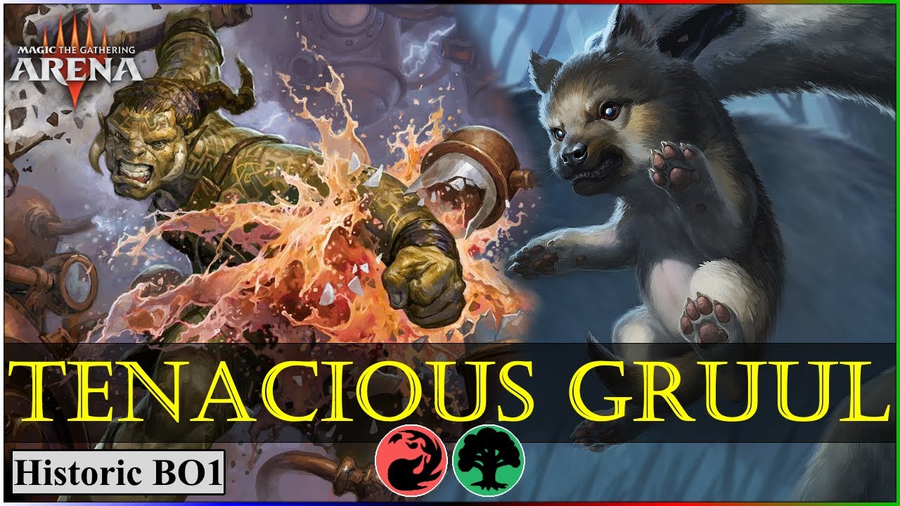 Gruul Aggro Historic BO1 w/ Tenacious Pup is amazing! | MTG Arena ...