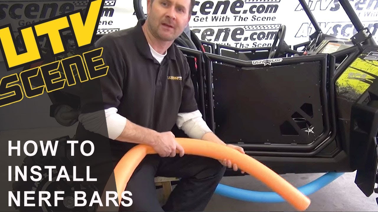 How to Install UTV Inc Nerf Bars - YouTube