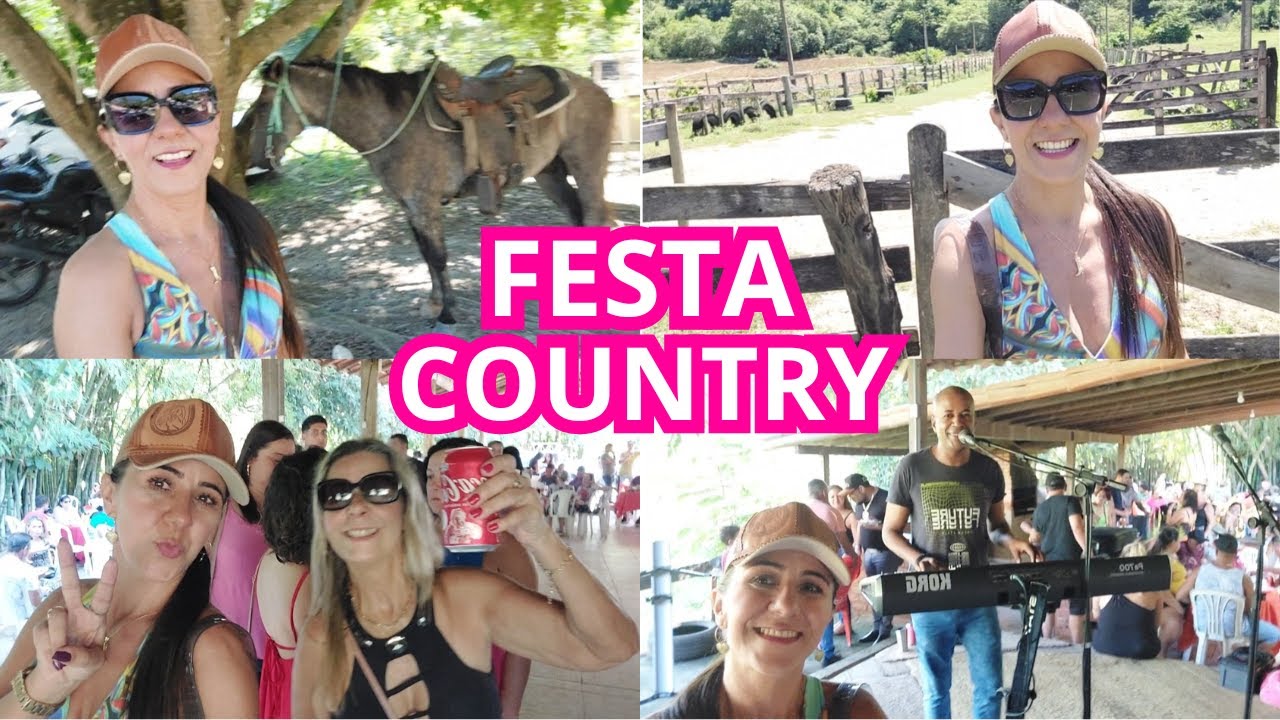 FESTA COUNTRY | ANIVERSÁRIO | CHURRASCO | @janealvesoficial - YouTube