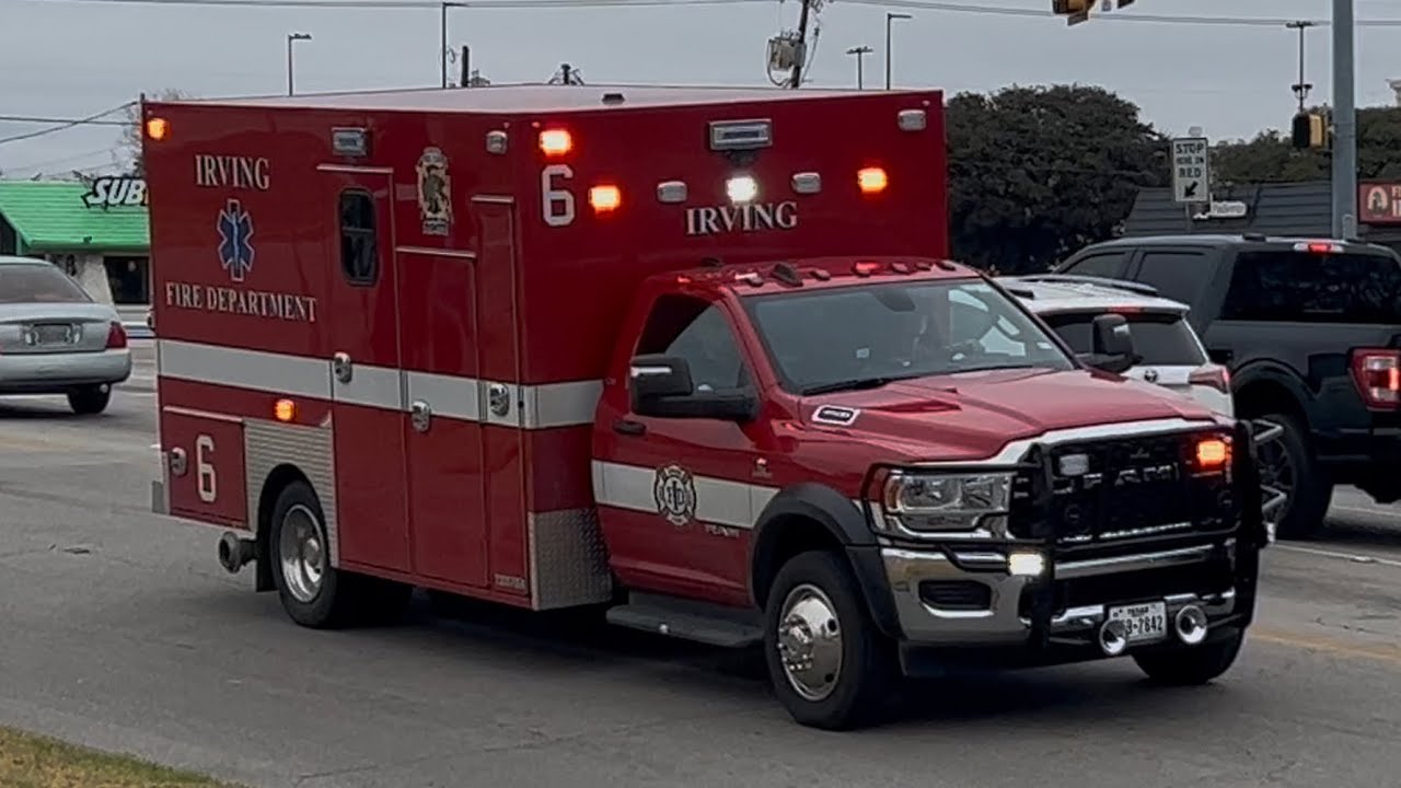Irving Fire Department Action At Station 2 - YouTube