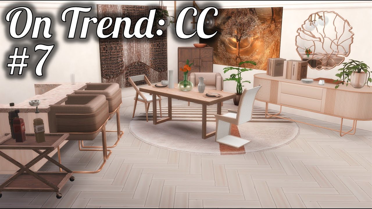 Sims 4 Dining Room Cc Maxis Match - Infoupdate.org