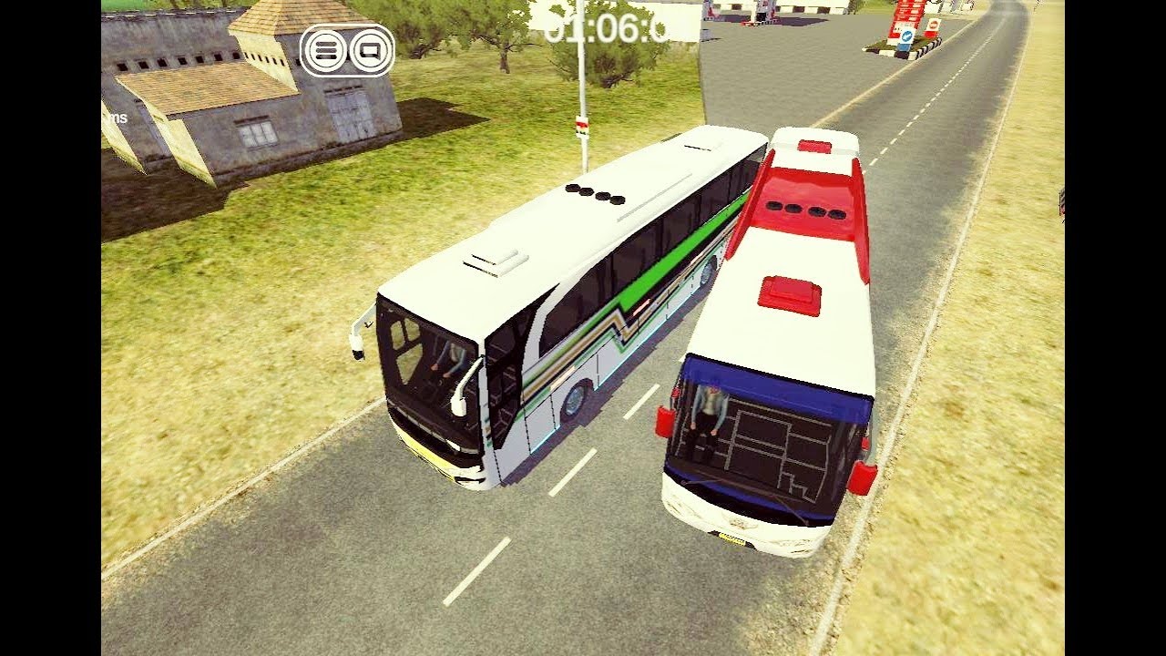 New Deep Bus Race | New Deep Bus accident | BUS Simulator Indonesia ...