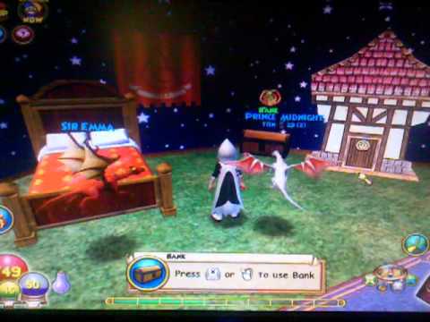 Wizard 101 dorm rooms 1 (styled) - YouTube