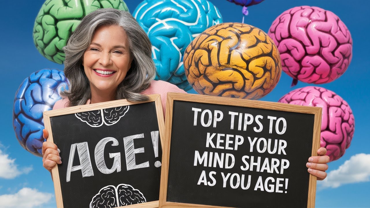 Top Tips to Keep Your Mind Sharp As You Age! - YouTube