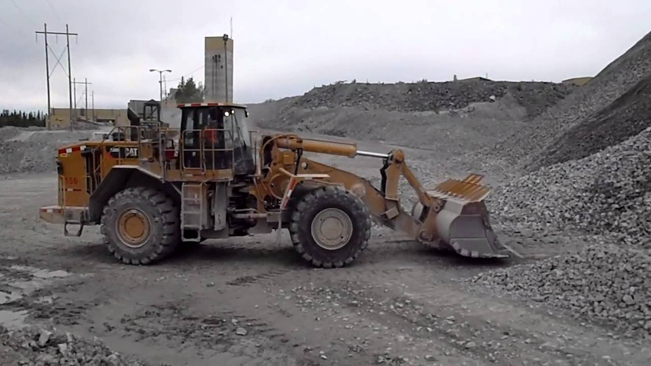 Cat 988H Wheel Loader - YouTube