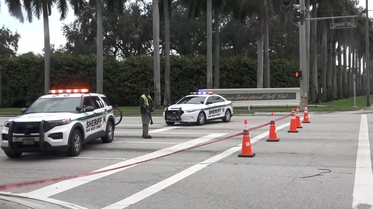 Shots fired near former President Trump's FL golf course, suspect ...