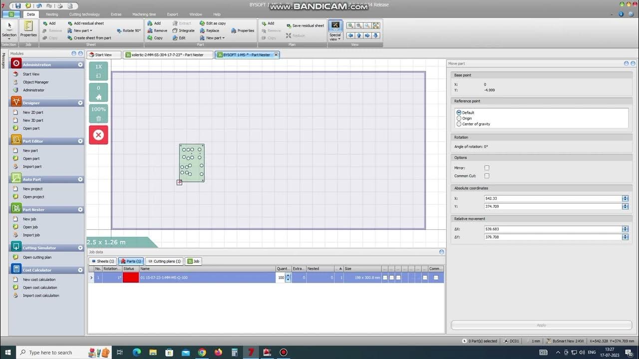 Bystronic Bysoft Programming & Nesting Information. - YouTube