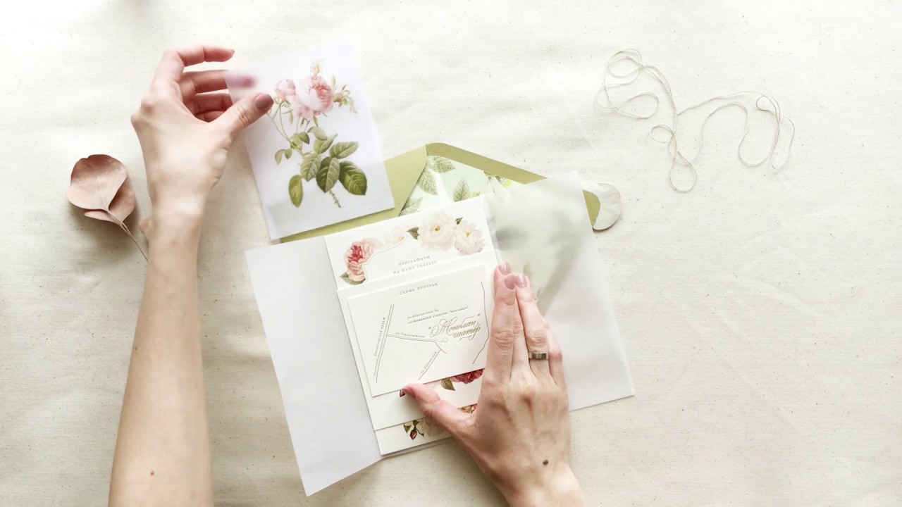 Unpacking invitation - YouTube