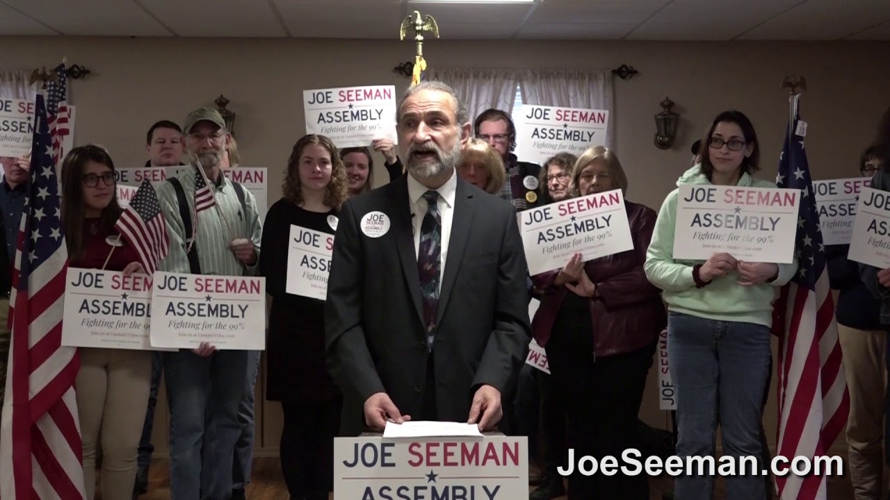 NY Can Lead on Climate Action and Healthcare for All - Joe Seeman for ...
