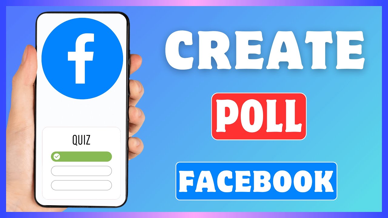 How To Create A Poll On Facebook | Make Poll On Facebook Post - YouTube