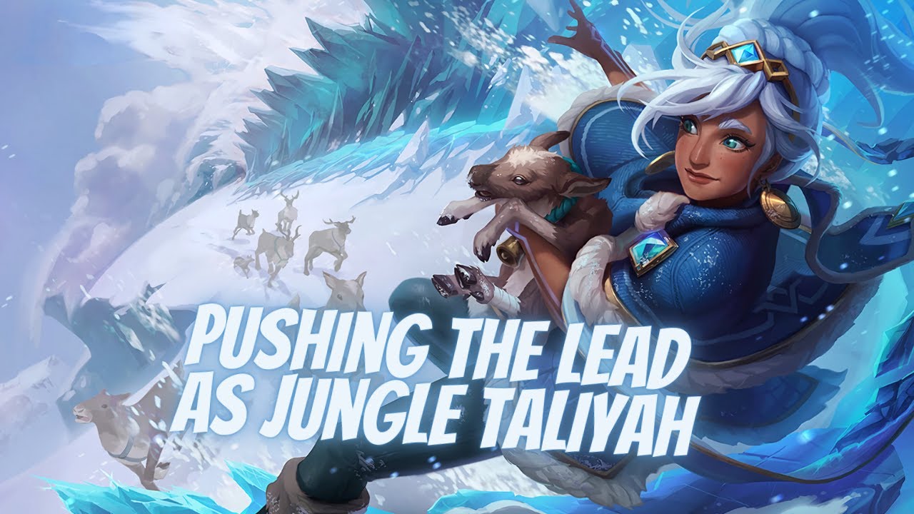 Carrying as Taliyah jungle how to snowball the lead - League of Legends - YouTube