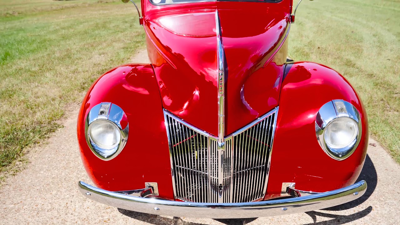 1941 CHERRY RED FORD FOR SALE!! - YouTube