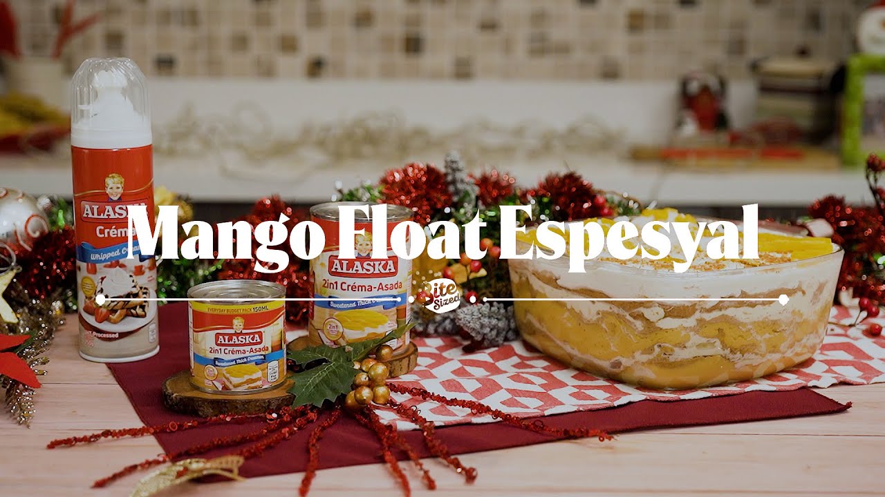 How To Make Mango Float Espesyal - YouTube