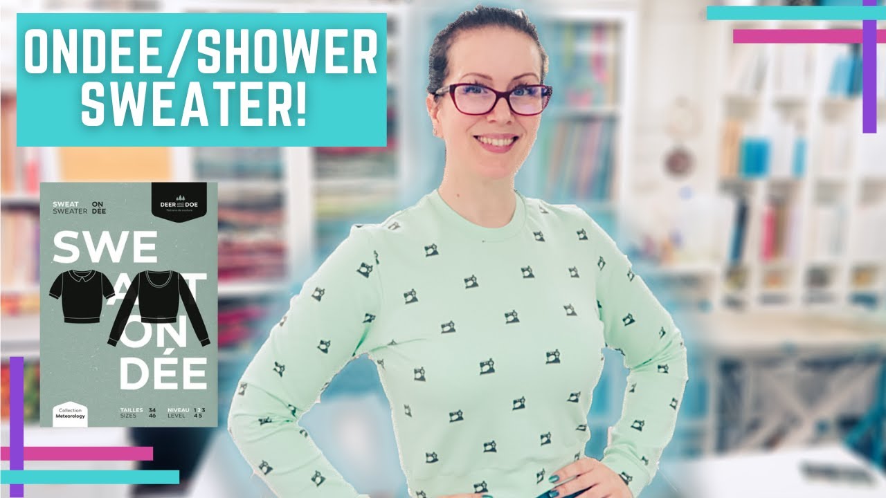 Deer & Doe Ondée Sweater Pattern Review :: Trace, Alter, Cut, Sew, Film ...