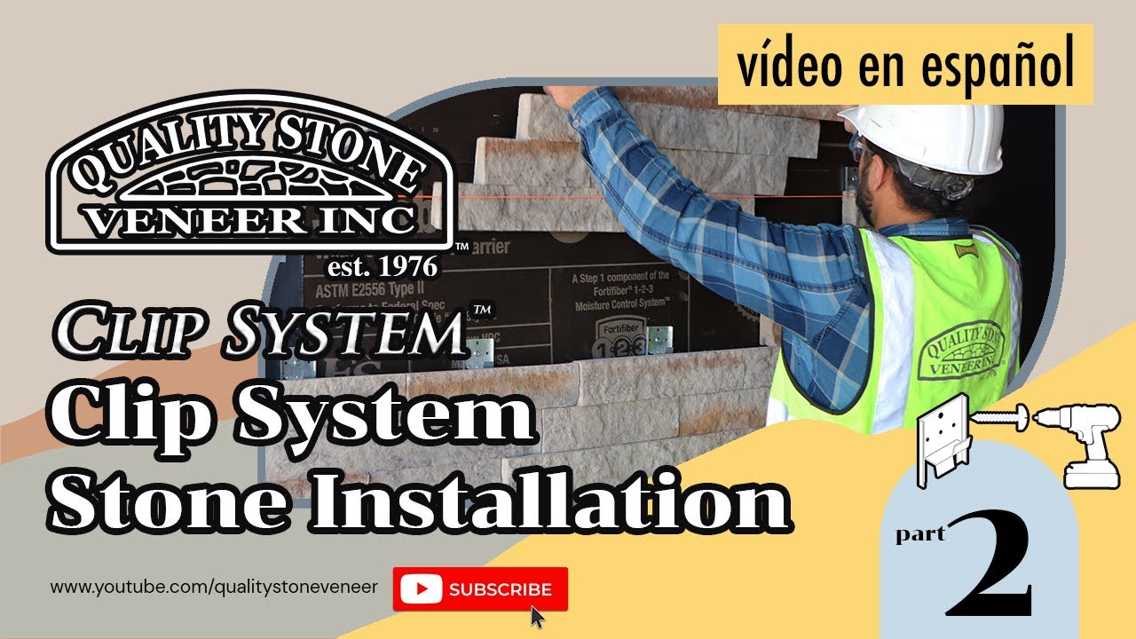 (Spanish) - Clip System™ Instalación De Piedra - YouTube