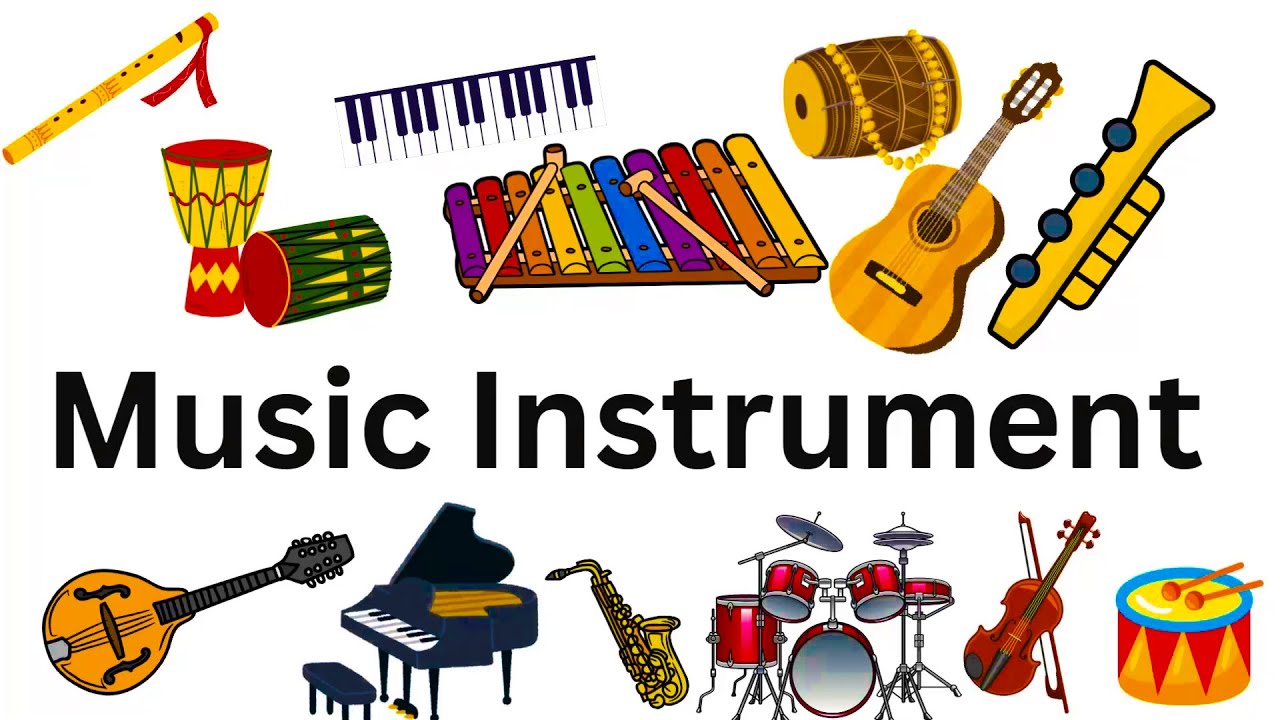 Music Instrument | English | Instrument | Vocabulary | Education | Kids ...