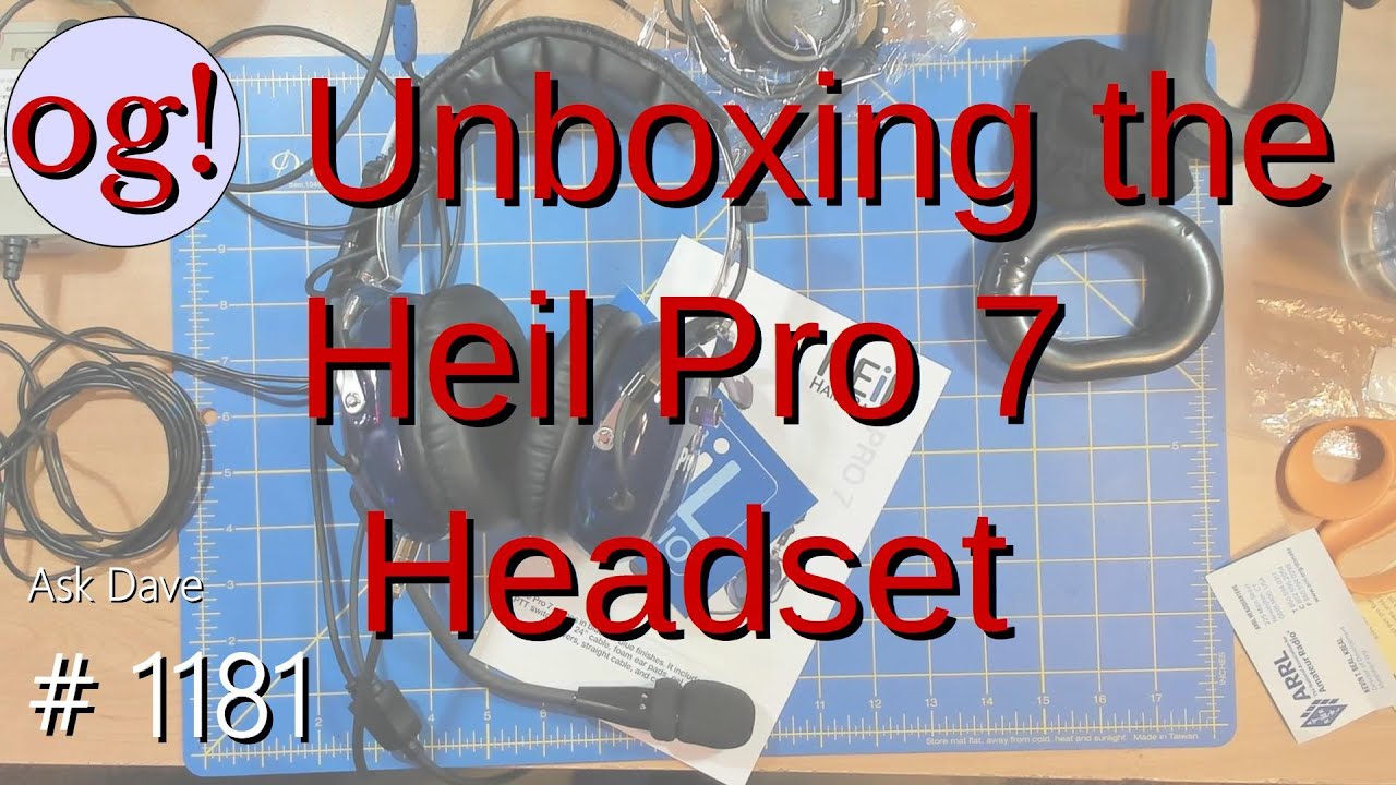 Unboxing the Heil Pro 7 Headset (#1181) - YouTube