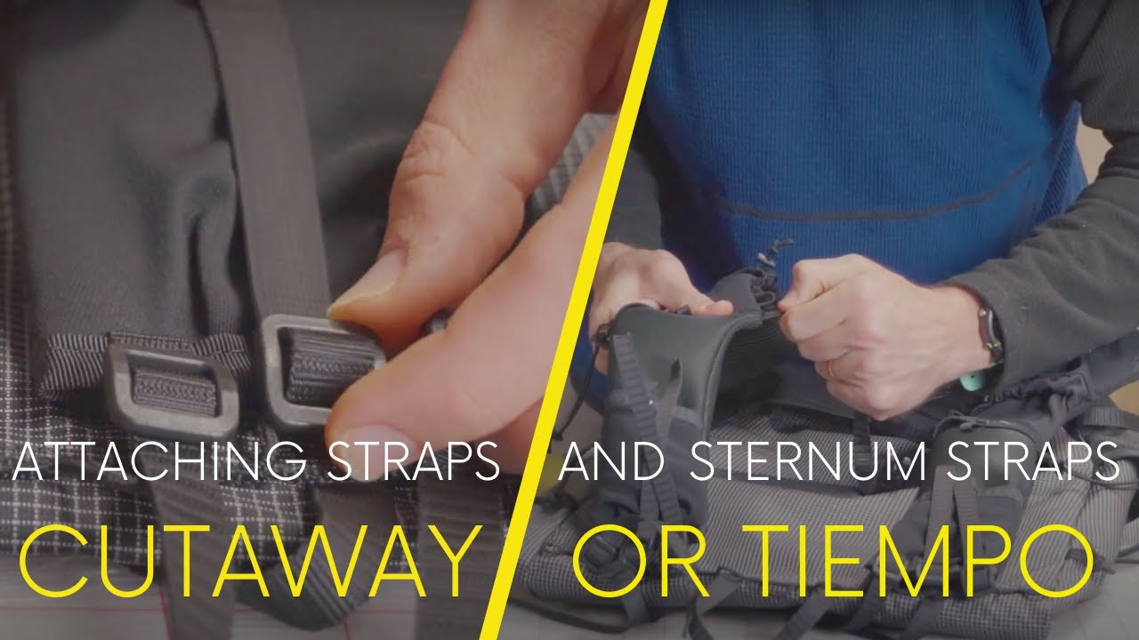 How to Attach Vest Straps and Sternum Straps on Your Cutaway or Tiempo ...