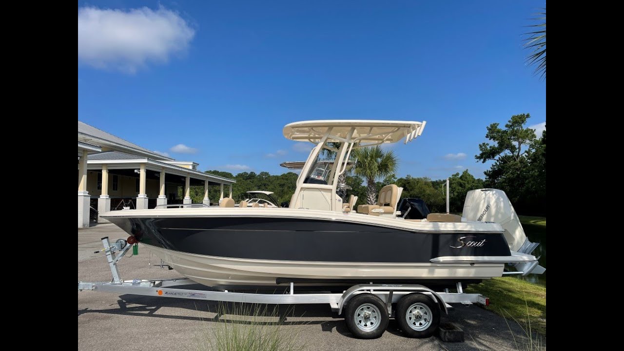 2022 Scout 215 XSF Boat at MarineMax Charleston - YouTube