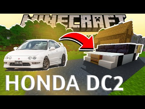 COMO FAZER UM HONDA DC2 NO - MINECRAFT - TUTORIAL - YouTube