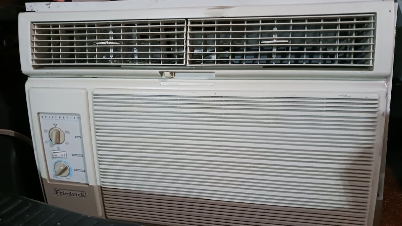 2002 Friedrich Quietmaster Deluxe 14,100 BTU Air Conditioner - YouTube