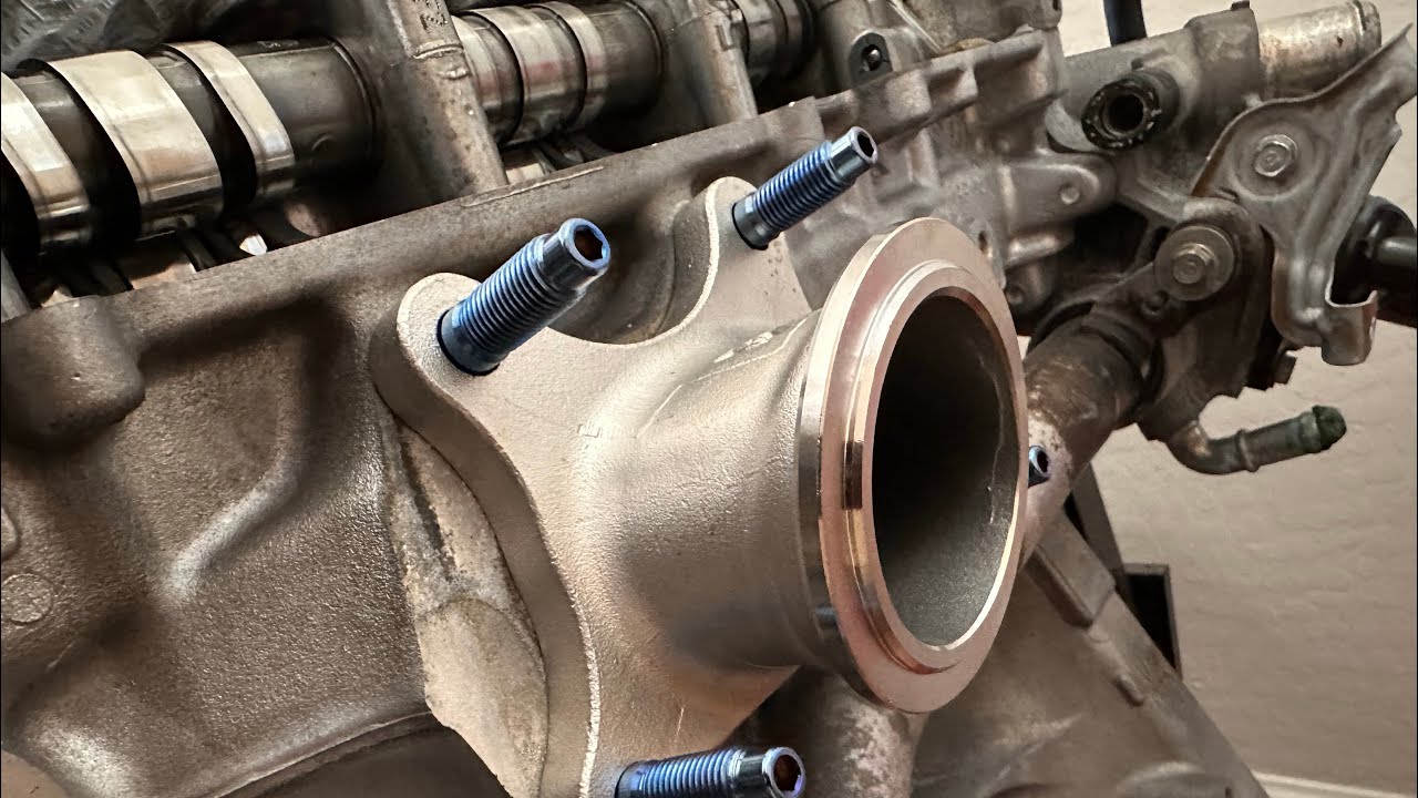K20c Trac Tuff Water pump delete kit 2022 Civic K swap build #civic # ...