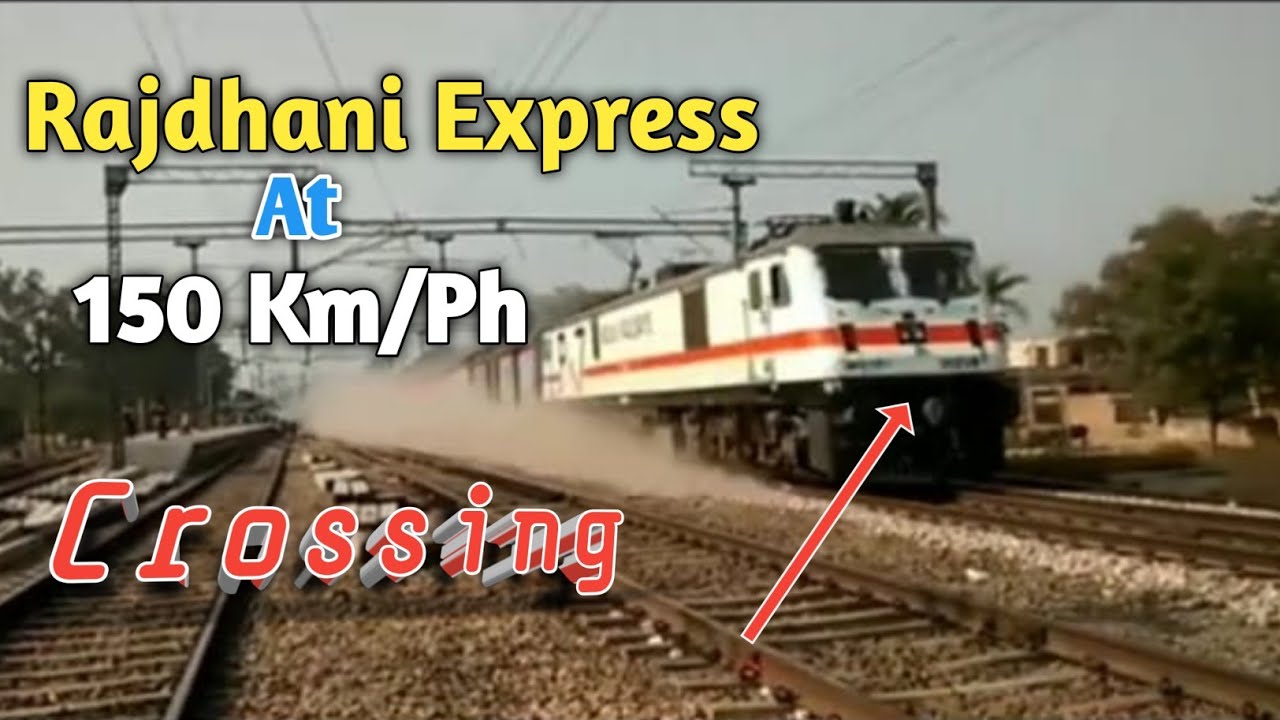 Vande Bharat Express At Full Speed| India's fastest train # ...
