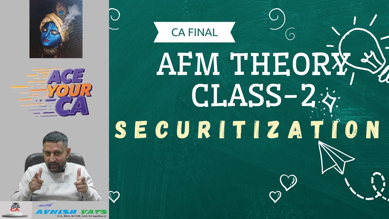CA Final AFM - Complete Securitization Theory - YouTube