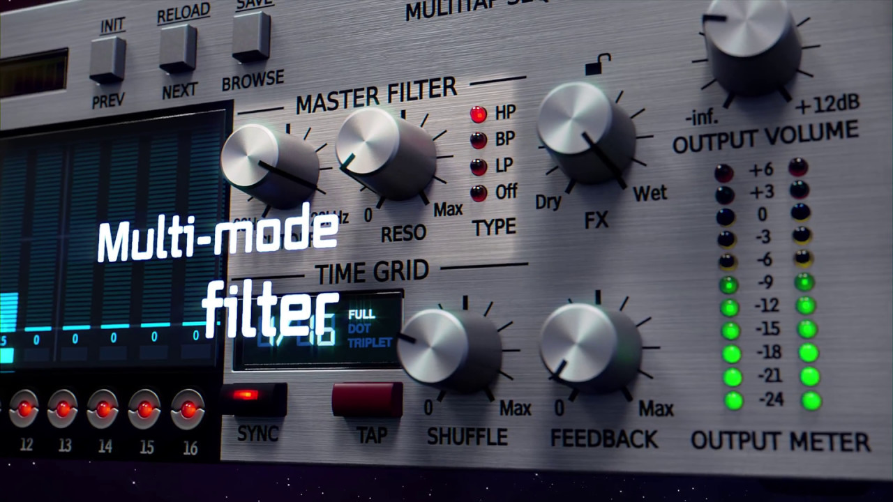 Tekturon - Multitap Sequenced Delay - YouTube