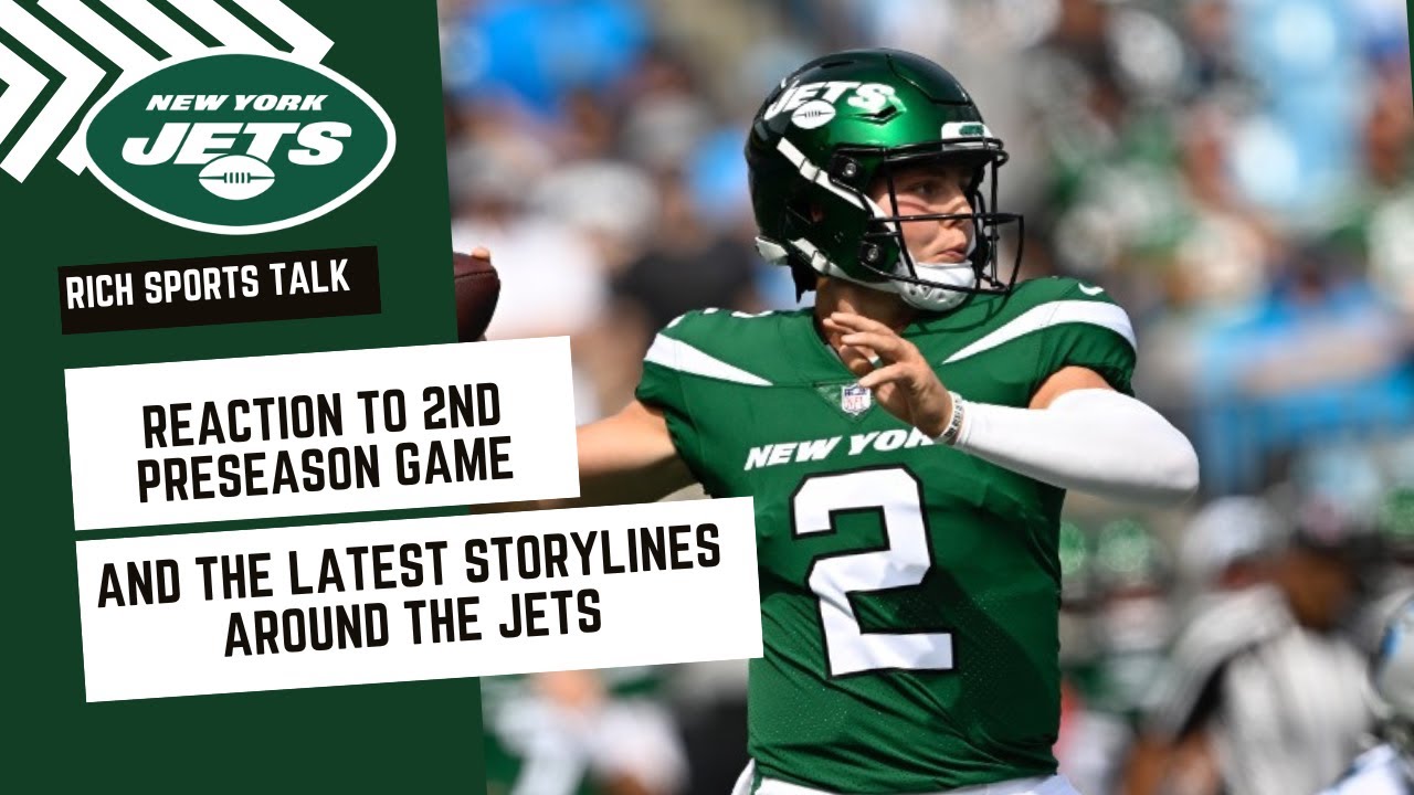 Reaction: Jets 2nd Preseason game - YouTube