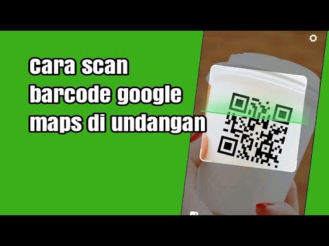 Cara scan barcode google maps di undangan - YouTube