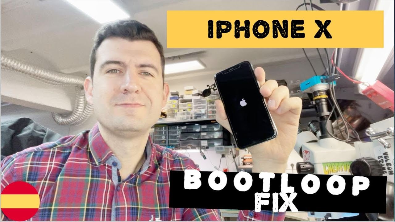 IPHONE X BOOTLOOP FIX! REPARACION MANZANA INFINITA! IPHONE NO ARRANCA SOLUCION - YouTube