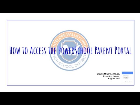 How to Access PowerSchool (Parent Portal)
