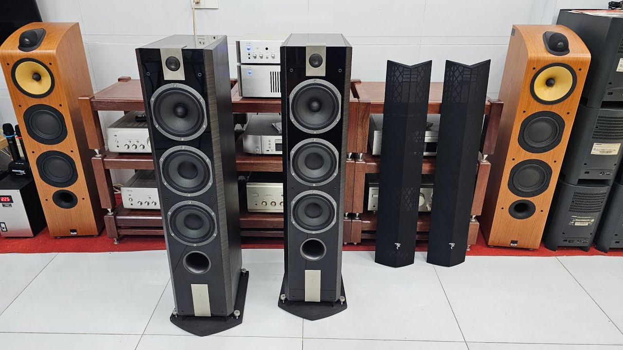 Focal 826V và 1 số đặc điểm so với B&W 703 [Nguyễn Bách audio ...