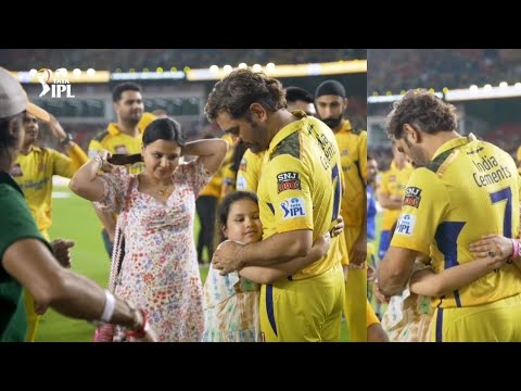 WIFE Sakshi Dhoni Jiva heart winning gesture for Ms dhoni after ...