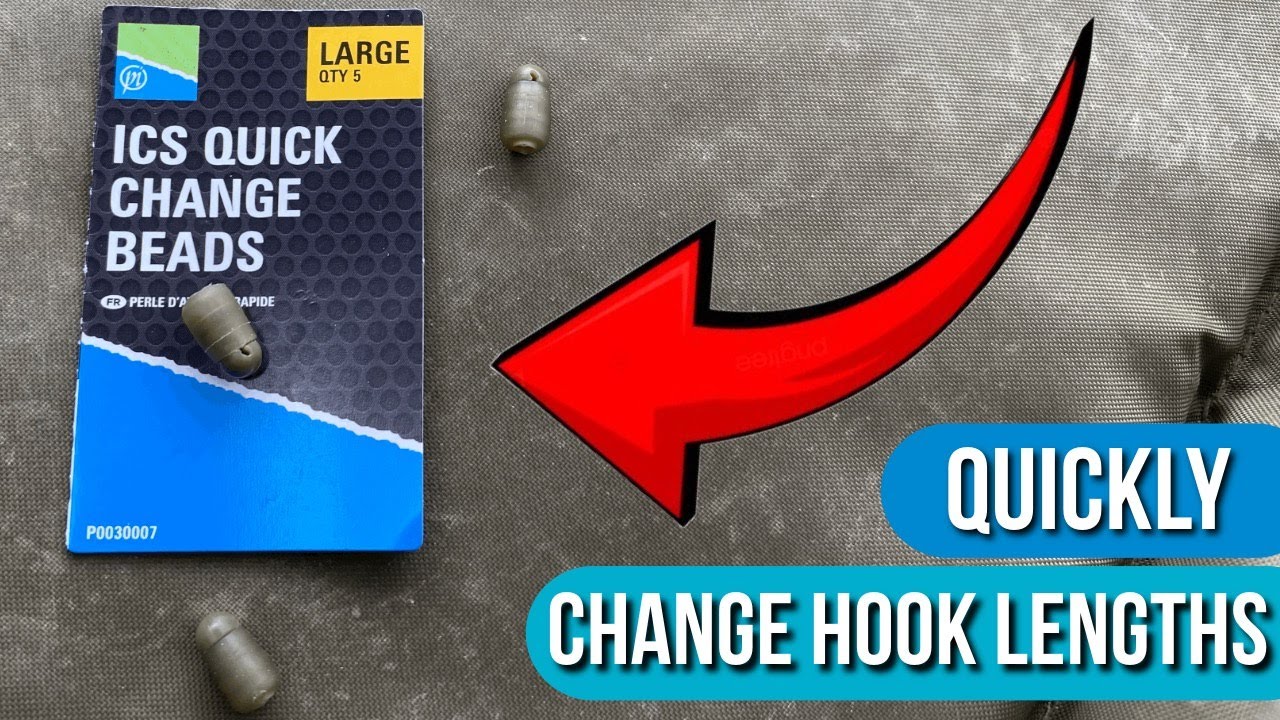 Preston ICM In-Line Quick Change Bead Review (QUICKLY Change Hook ...
