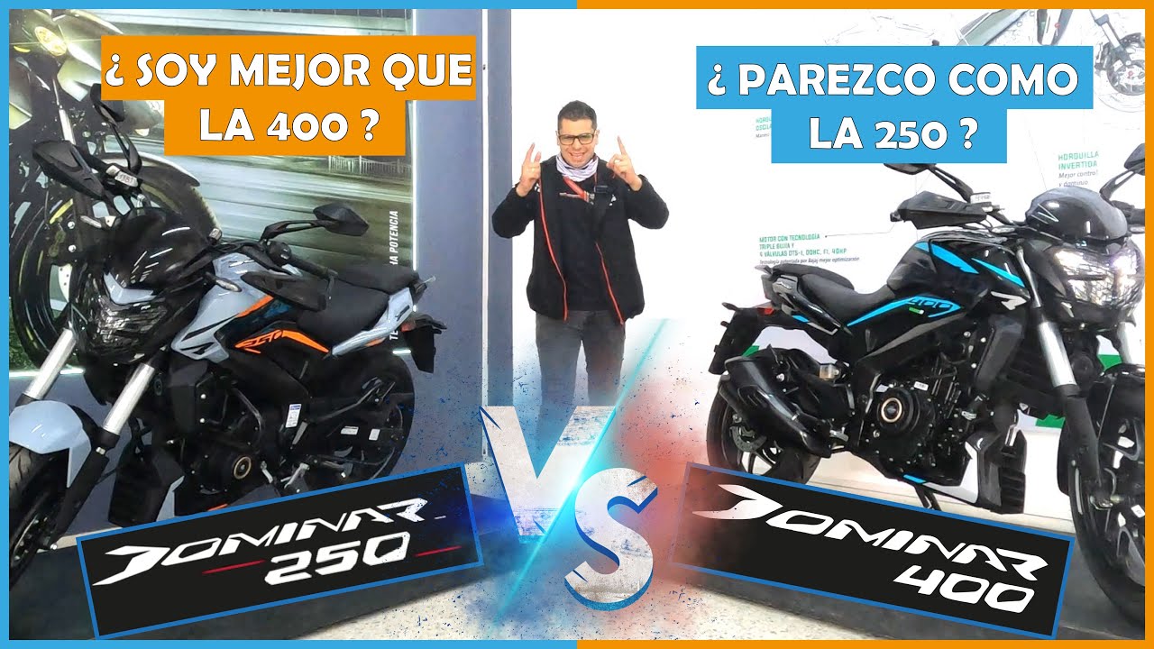 ¿Es mejor la DOMINAR 250 que la 400? | Diferencias y Precios ...