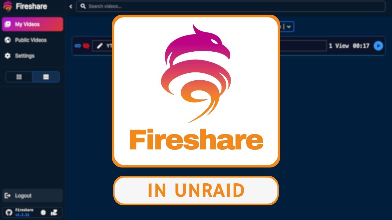 Schnell und einfach Videos teilen mit Fireshare! - Unraid Tutorial | Easy Tec - YouTube