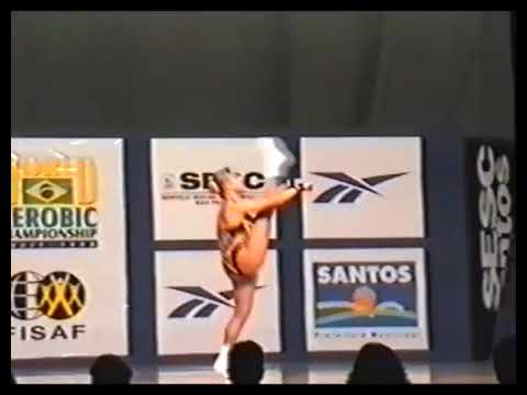 Elena Fantuzzi (Italy) - 1998 FISAF World Aerobic Championship