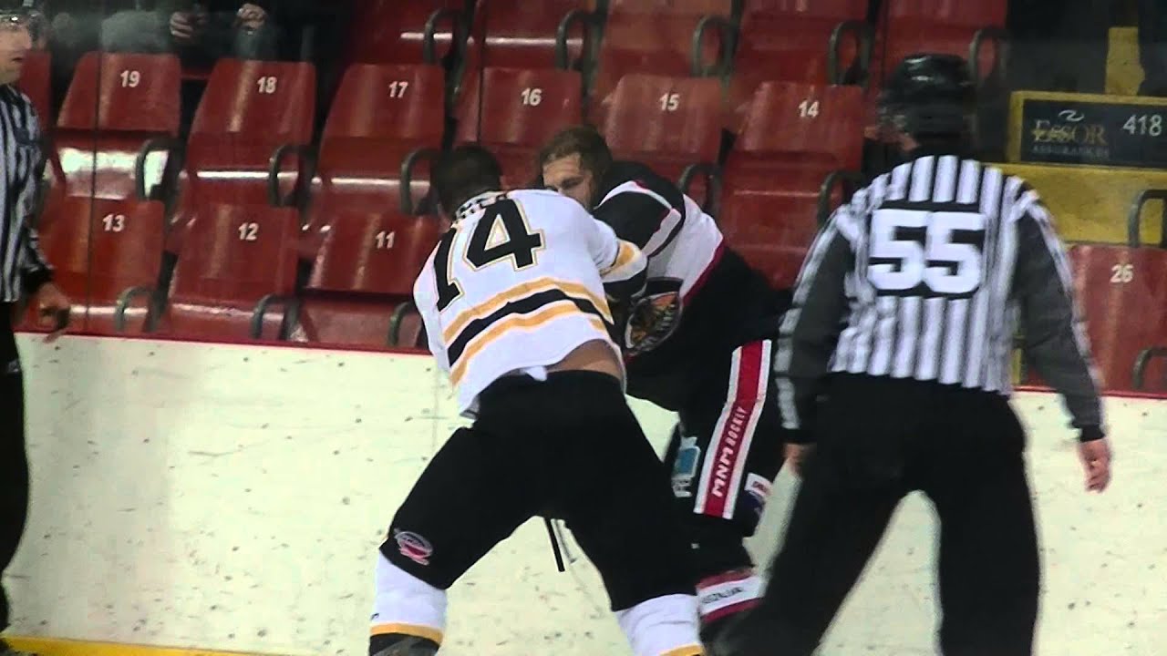 Adam Bourque vs Patrick Bernier - YouTube