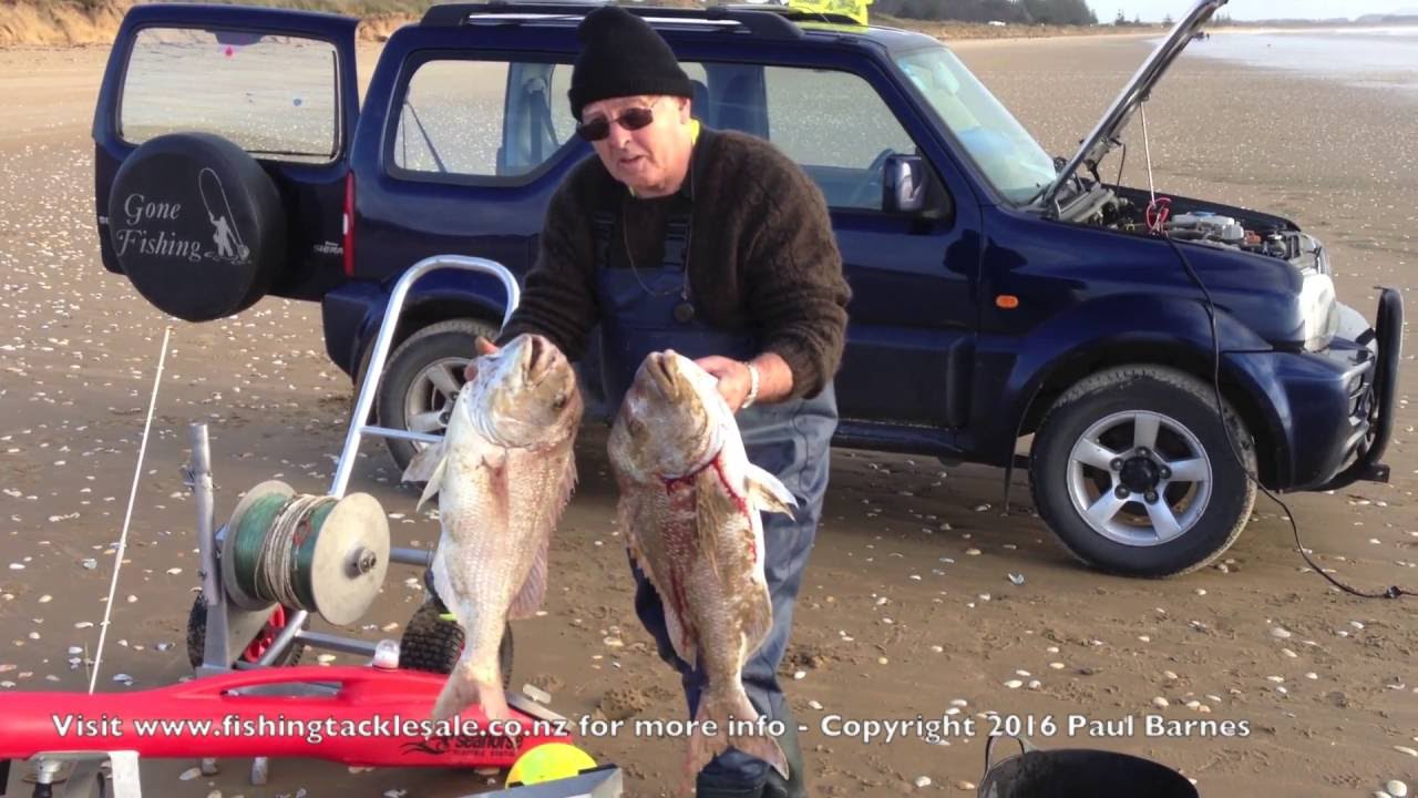 Kontiki Fishing Tokerau Beach Using Seahorse GPS Kontiki and ShoreThing ...