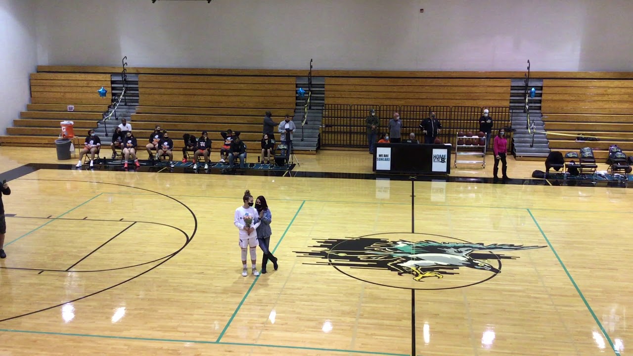 *2021 SENIOR NIGHT CEREMONY* Sunlake Seahawks Varsity Girls Basketball ...