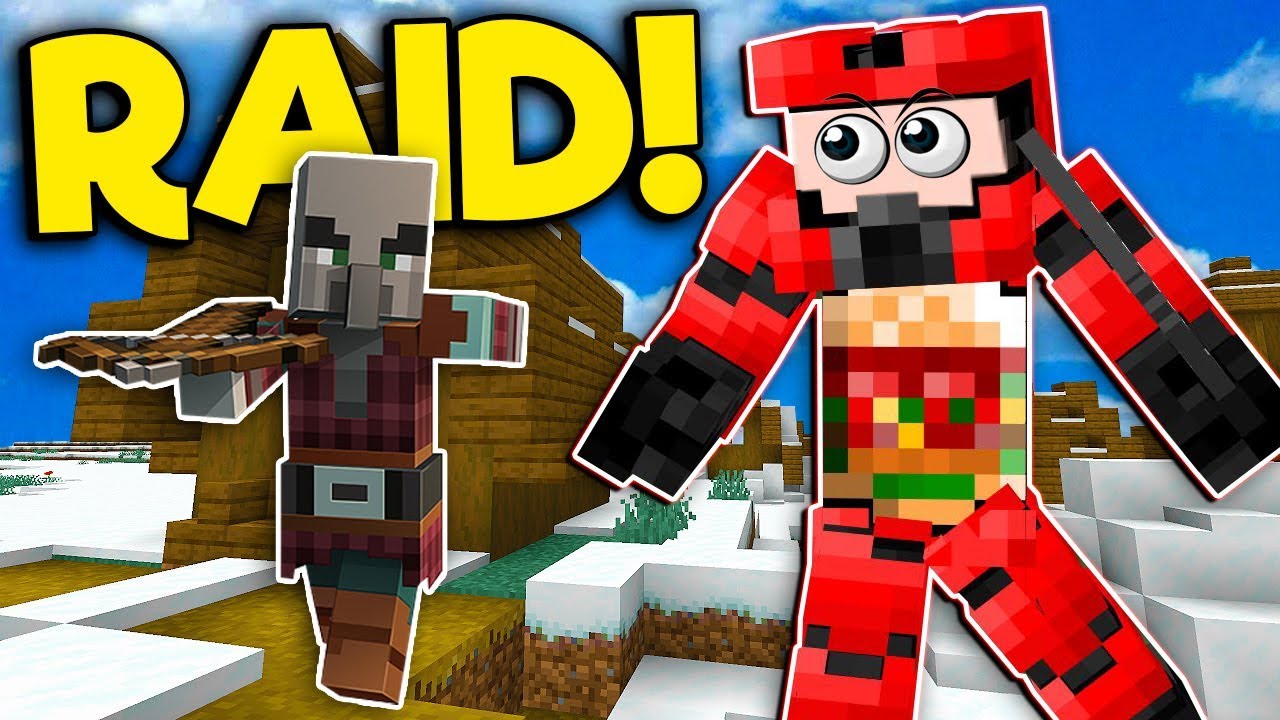 We Discovered a Curse and Started a Village Raid! - Minecraft ...