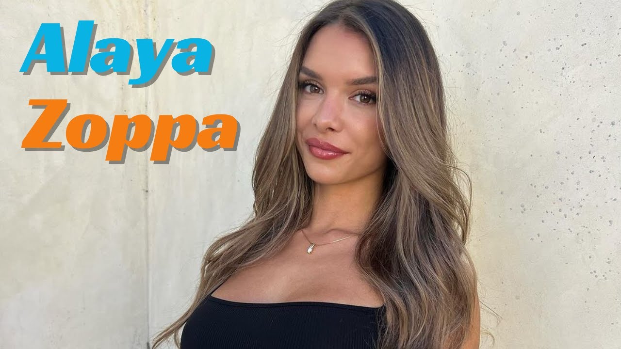 Alaya Zoppa | Model | Instagram & Tiktok Star - Biography & Info | bikini photo - YouTube