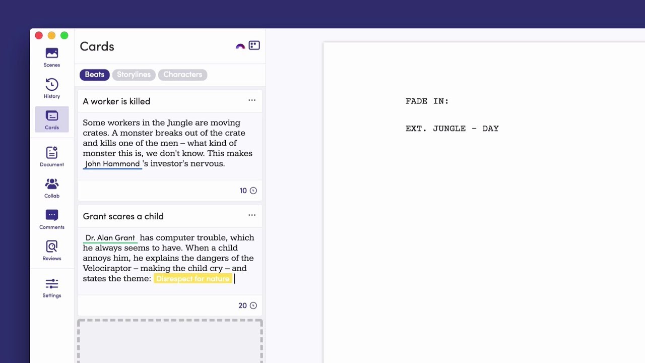 Outline and visualize your story with Arc Studio Pro - YouTube