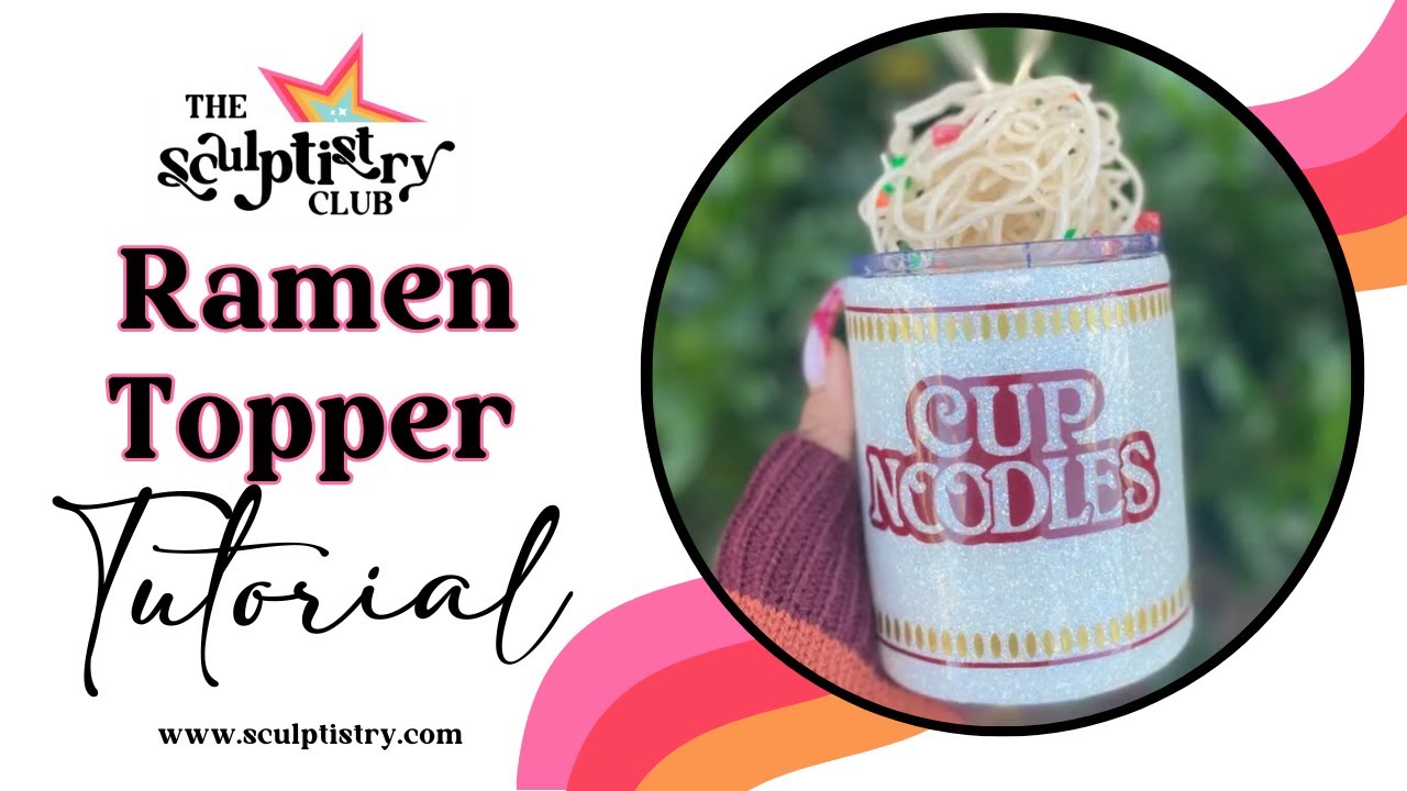 Sip & Slurp: DIY 3D Ramen-Inspired Topper Tutorial – Transform Your ...